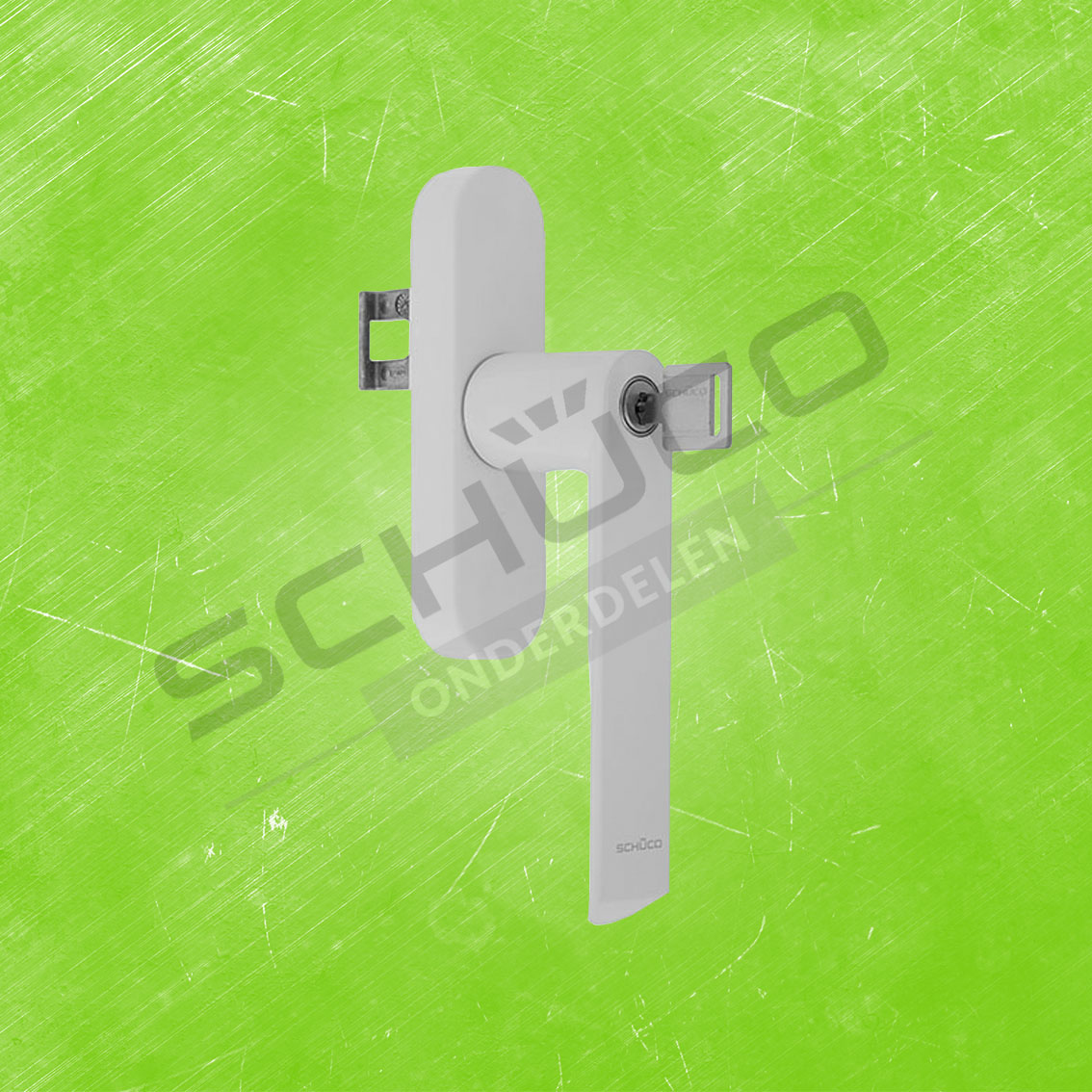 Raamgreep afsluitbaar Ral 9015 (verkeerswit) | Schuco Onderdelen